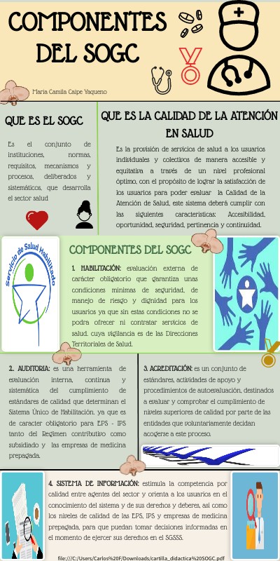 COMPONENTES DEL SOGC | Genially