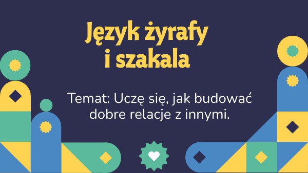 Język żyrafy i szakala | Genially