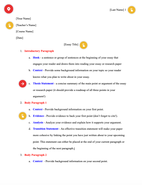 MLA Formatted Paper Outline | Genially