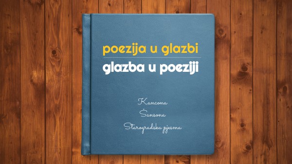 poezija u glazbi w | Genially