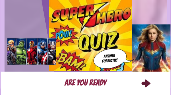 SUPERHEROES QUIZ 2º