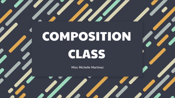 Week 38 Composition 7th