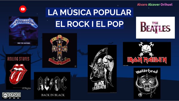 La música popular. Rock i Pop | Genially