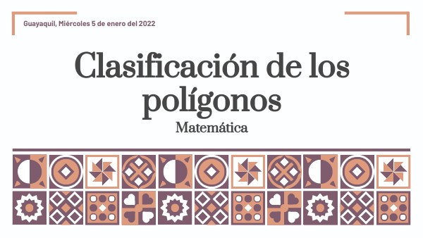 06/01/22 Mate Clasificación de los polígonos | Genially