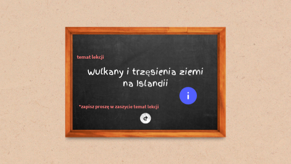 Wulkany i trzęsienia ziemi na Islandii | Genially