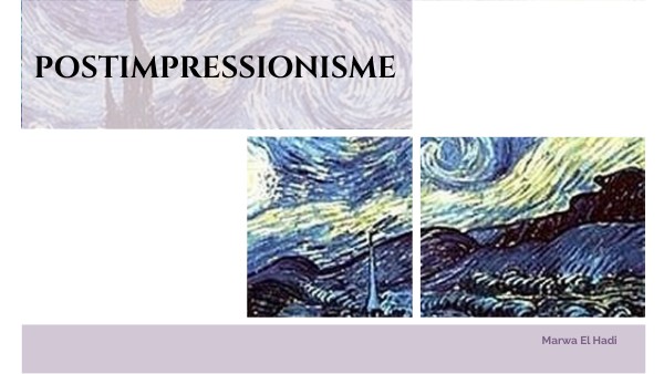 POSTIMPRESSIONISME