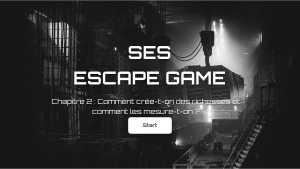 ESCAPE GAME FACTORY | Genially