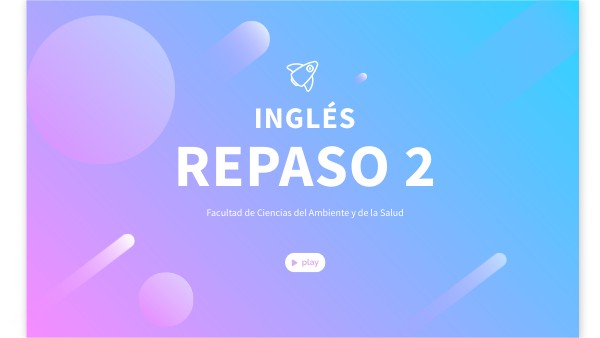 Repaso 2 - Inglés Facias | Genially