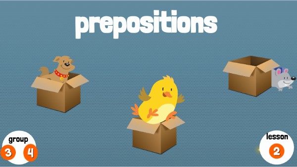 Gr 3-4 Topic Prepositions lesson 2