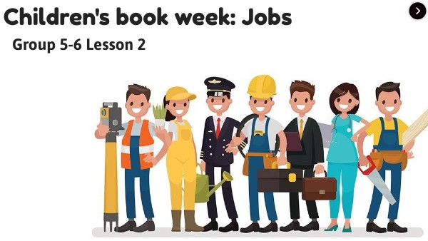 Group 5-6 Children's book week lesson 2 Jobs | Genially