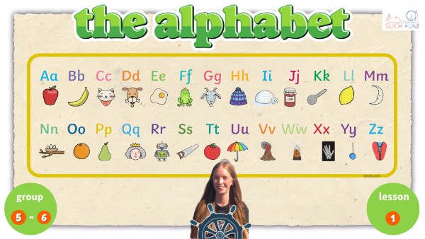 Gr 5/6, Topic Alphabet, lesson 1