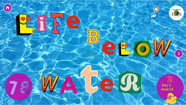 Week 2 Day 1 Life below water | Genially