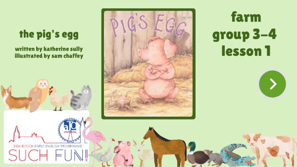 gr 3-4 Farm lesson 1: Pigs egg