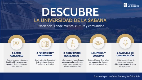 INFOGRAFÍA UNISABANA | Genially