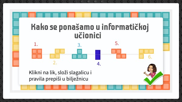 Pravila ponašanja_slagalica | Genially