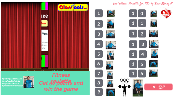 FITNESS ROULETTE | Genially