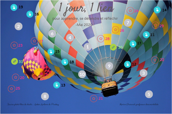 1 jour 1 lien mai | Genially