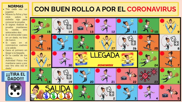 Con buen ROLLO a por el Coronavirus. | Genially