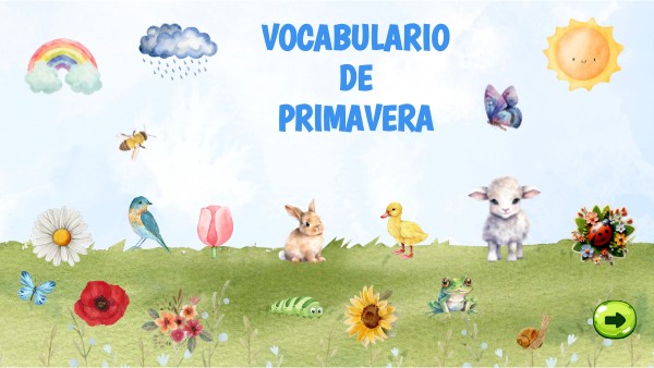vocabulario primavera | Genially