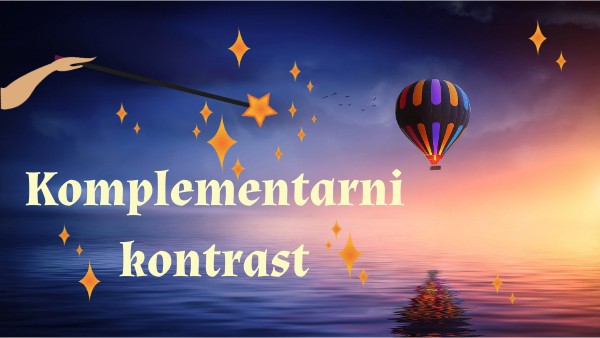 Komplementrni kontrast | Genially