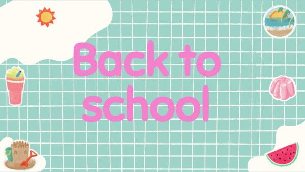 back to school | Genially