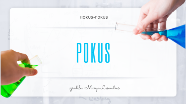 Pokus | Genially