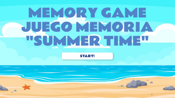 MEMORY GAME SUMMER TIME