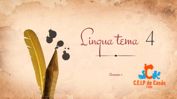 PRESENTACIÓN LINGUA TEMA 4