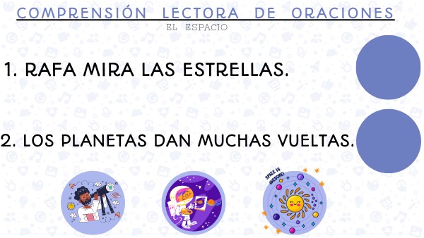 COMPRENSIÓN LECTORA EL ESPACIO