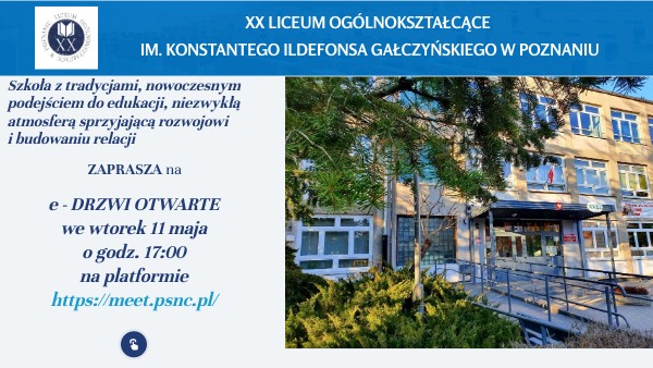 Copy - e- DRZWI OTWARTE XX LO | Genially