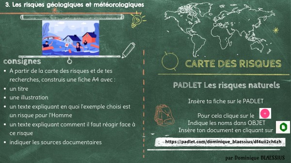 6ème risques géologiques | Genially