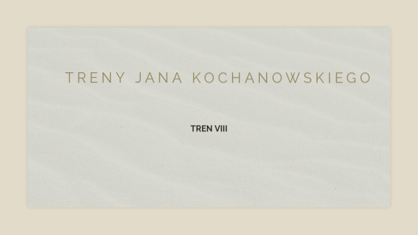 Tren VIII J. K. | Genially
