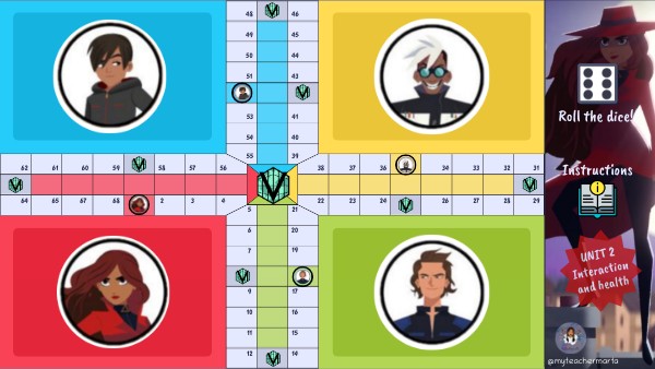 Interactive boardgame SCIENCE UNIT 2 | Genially