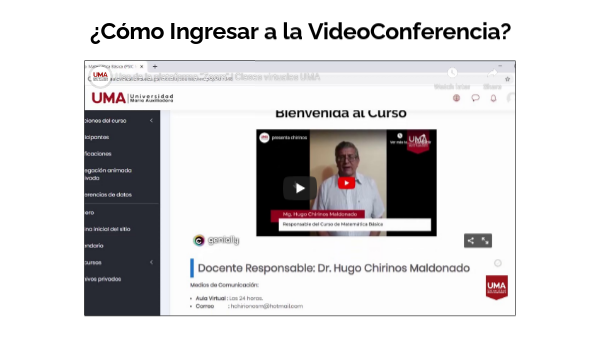 VideoConferencia | Genially