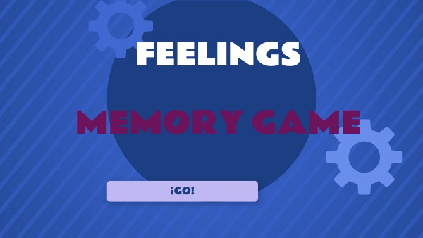 Feelings - Memory game