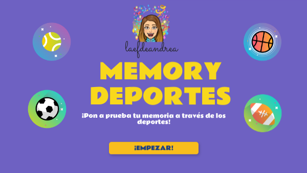 MEMORY DEPORTES | Genially