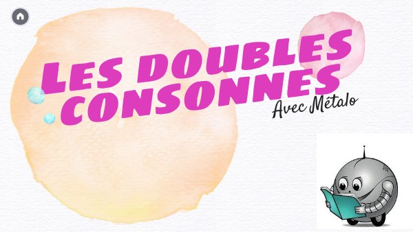 les doubles consonnes | Genially