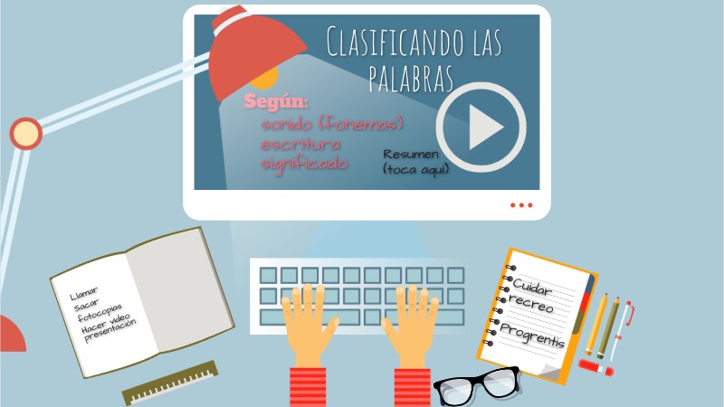 Clasificación de palabras