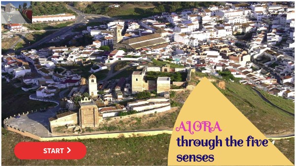 Alora Throught five senses | Genially