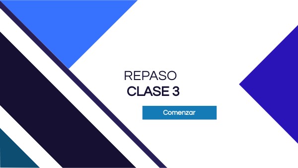 Repaso - Clase 3