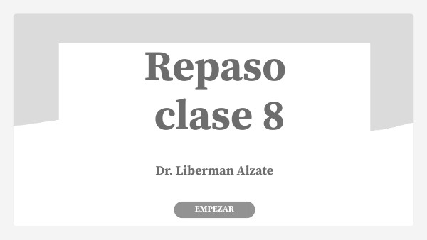 Repaso clase 8