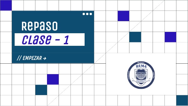 Repaso - Clase 1