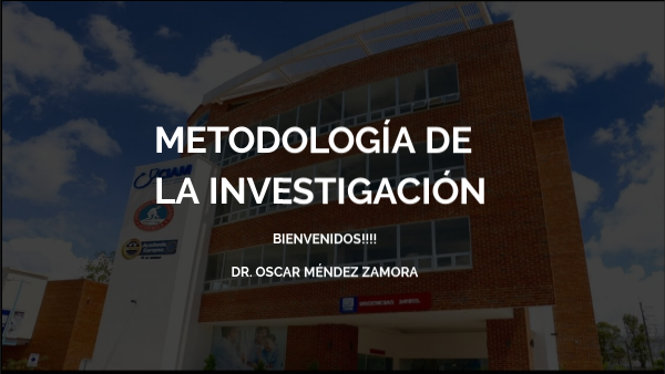 METODOLOGÍA - ELEMENTOS DEL INFORME FINAL | Genially