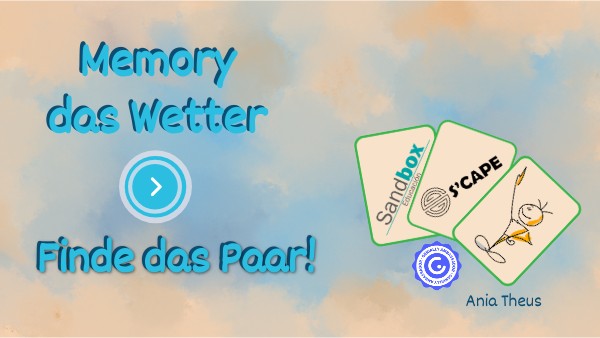 Memory - das Wetter
