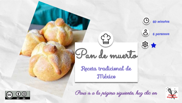 Receta del pan de muerto | Genially