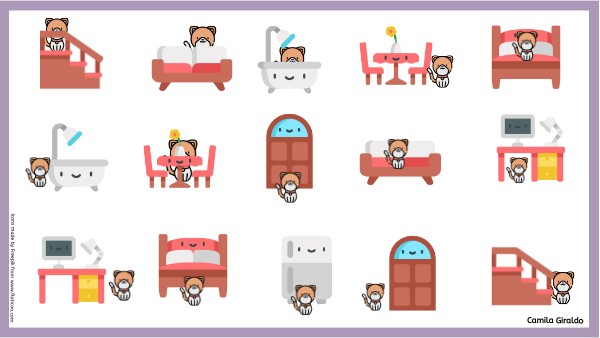 Prepositions of place | Genially