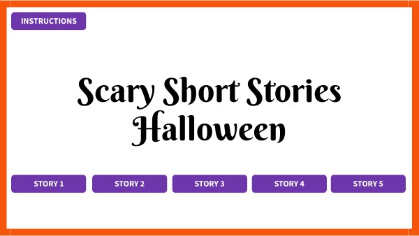 Stories Halloween | Genially