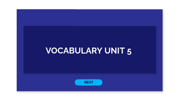VOCABULARY UNIT 5 | Genially