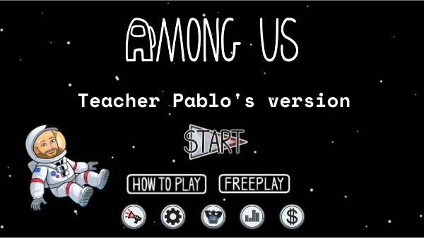 X GAME AMONG US REVIEW | Genially