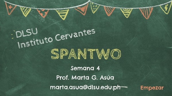 SPAN2 Semana 4